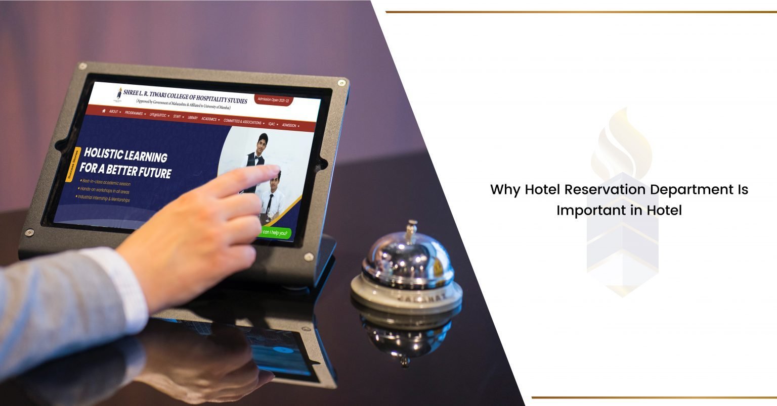 Why Hotel Reservation Department Is Important in Hotel | SLRTDC